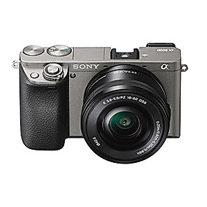 Sony Alpha a6000 Mirrorless Digital Camera with 16-50mm Lens, Graphite (ILCE-6000L/H)