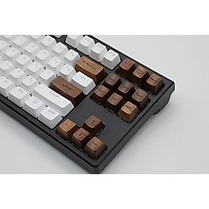 INLAND Microcenter Handmade Walnut Wood Keycap OEM Profile for Cherry MX Mechanical Keyboard Gaming DIY Replace 15 Keys