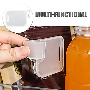 PRETYZOOM 12pcs Refrigerator Side Door Partition Daily Use Refrigerator Divider Drawer Food Partition Plate Household Refrigerator Divider Freezer Separator Freezer Supply Fridge Separator