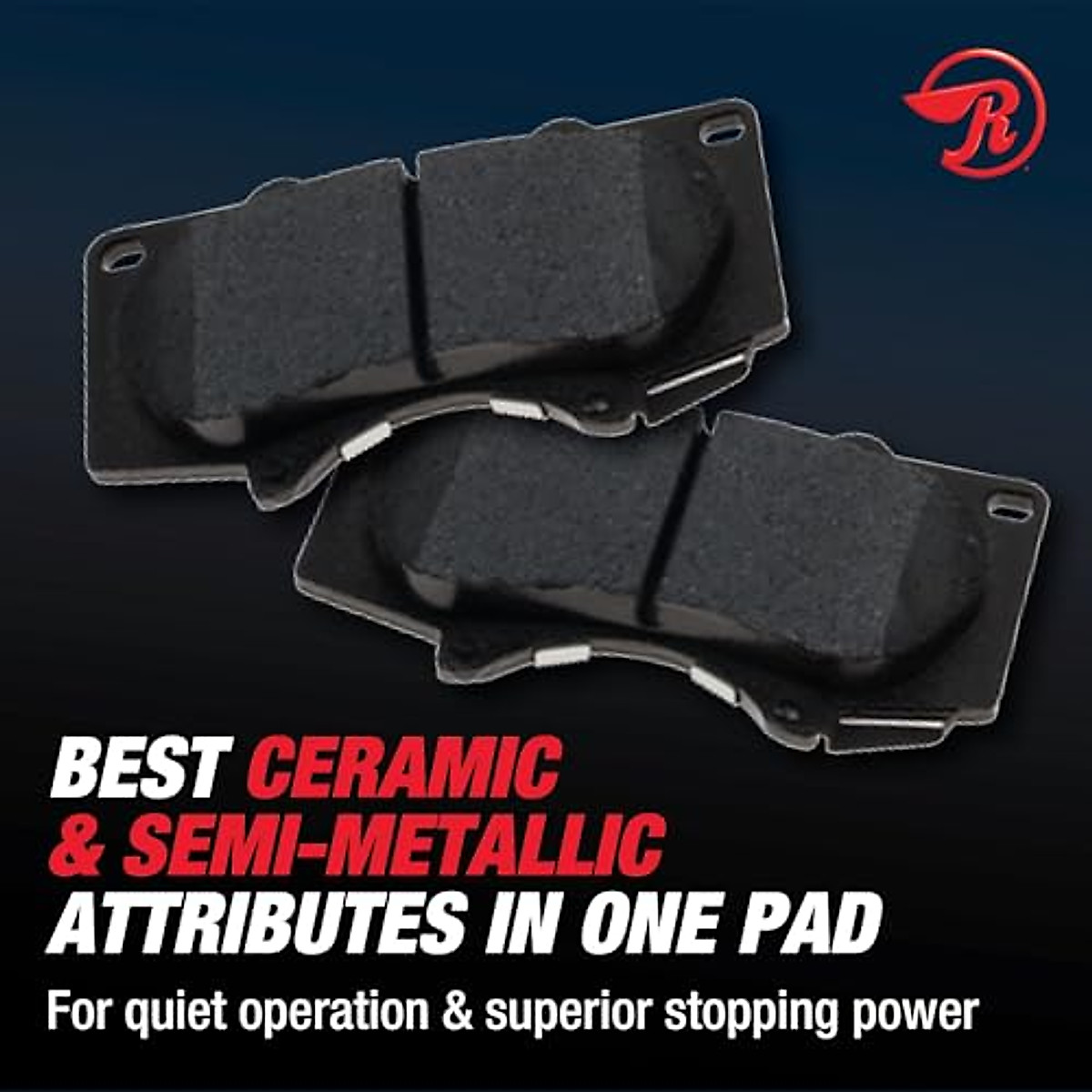 Raybestos Element3 EHT™ Automotive Replacement Front Brake Pad for Selected 2014-2020 Infiniti QX60, 2013 Infiniti JX35, 2015-2023 Nissan Murano, and 2013-2020 Nissan Pathfinder (EHT1649H)