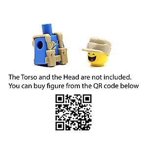 MAGMA BRICK War Equipment, Sandbag and Weapon in World War II Compatible Building Block Figures