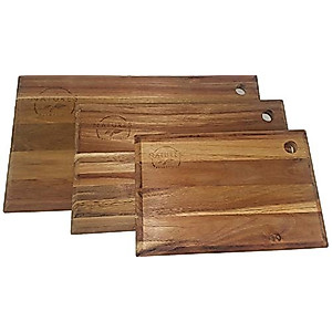 3 PC Acacia Cutting Boards