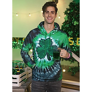 Arvilhill Irish St Patrick's Day Shamrock Funny Green Sweatshirt St Paddys Day Shirt XXL