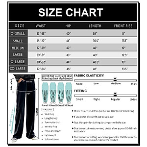 ARJOSA Women's Yoga Pants Wide Leg High Waisted Palazzo Lounge Pants Joggers Sweatpants (XX-Large, Grey)