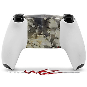 WraptorSkinz Skin Wrap compatible with Sony PS5 DualSense Controller Marble Granite 04 (CONTROLLER NOT INCLUDED)