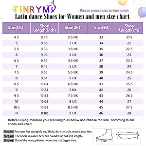 TINRYMX Women Open Toe Dance Ankle Boots Dance Heels Lace-up Latin Salsa Bachata Ballroom Dance Shoes, DSK92-PM-Black-9.5, 11(M) US