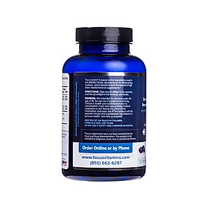Focus Select® AREDS2 Based Eye Vitamin-Mineral Supplement - AREDS2 Based Supplement for Eyes (60 ct. 30 Day Supply) - AREDS2 Based Low Zinc Formula - Eye Vision Supplement and Vitamin