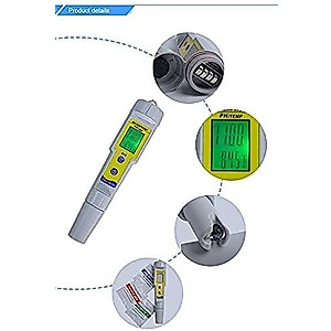 YUESFZ Precise Portable Acidity PH Tester High-Precision Pen-Type PH Meter Pen Waterproof PH Test Pen Water Quality Tester Practical Water Quality Detector