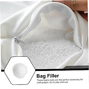 Holibanna 1 sofas bean bags bed pillows couches sofa cama para modernos baratos Foam white Dog Bed Filling Beads Balls Punching Bag Filler Filling Balls baby decorative ball