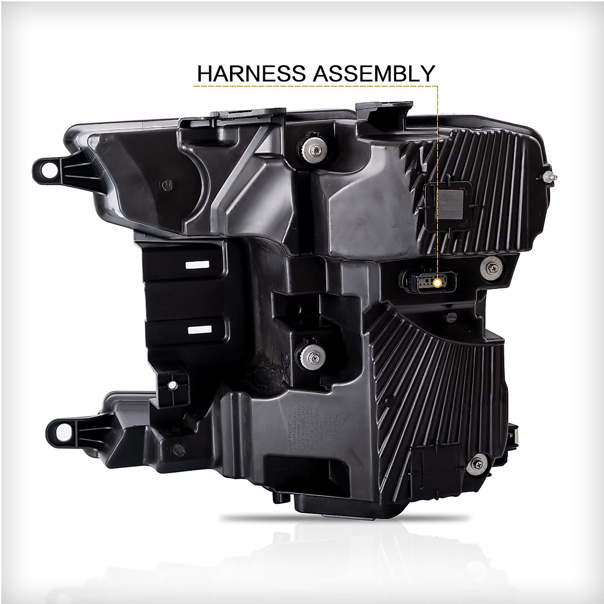 VLAND Headlights Assembly Fit for Ford F150 2018-2020, XL, XLT, Platinum, Lariat, Limited, SSV, King Ranch, Full LED Headlamp with DRL, Sequential Turn Signal, Plug-and-play, Black