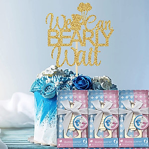 AHLSRHZ 30 PCS Baby Bottle Openers, Keychain Style Bottle Opener for Baby Shower Favors, Wedding Favors, Birthday Party Gifts and Souvenirs