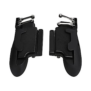 WESE 1 Pair Gamepad, Ergonomical Design Easy to Install Easy to Control 90 Degrees Rotat Joystick Tablet Game Handle for Tablets and Phones of 5.5in or Larger
