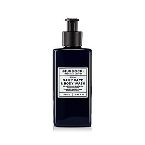 Murdock London Daily Face & Body Wash | Gently Foams and Cleans off with Invigorating Black Tea Scent | Made in England