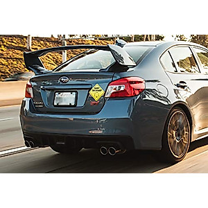 Babypop! Baby on Board Sticker for Cars (Magnetic) - Baby on Board Magnet for Car, Baby on Board Sign - Reflective Safety 2 Pack