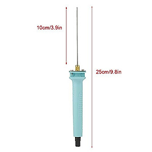 Electric Foam Cutter Foam Board Cutter 7.5v 2.5A Polystyrene Cutting Machine Pen Kit Tool Hand Held Styrofoam Cutting Pen 10cm (Power Adapter is not Included)