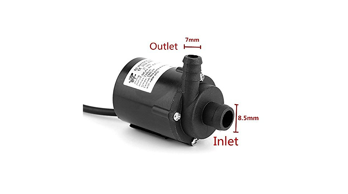 DC 6V Mini Brushless Submersible Water Pump - 150L/H