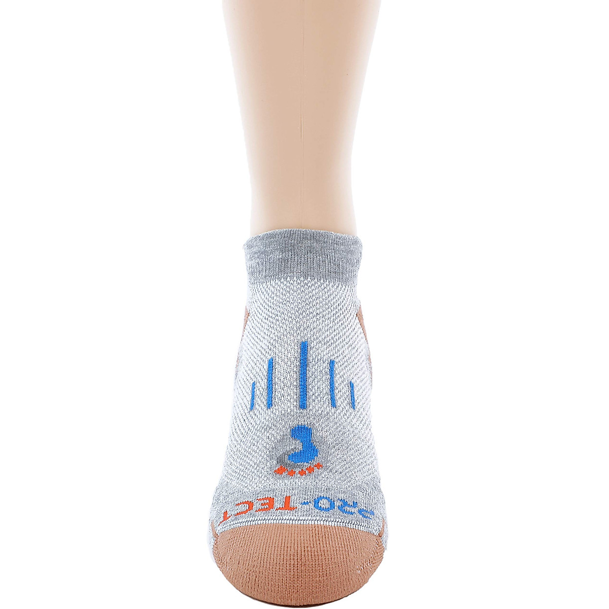 Pro-Tect Copper Athletic Extreme Fitness Socks Made in the USA (2-Pair)