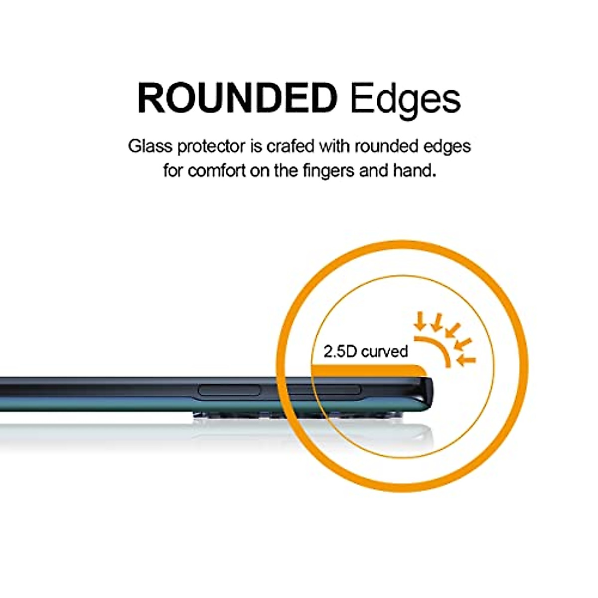 Supershieldz (3 Pack) Designed for Motorola Edge (2022) Tempered Glass Screen Protector, Anti Scratch, Bubble Free