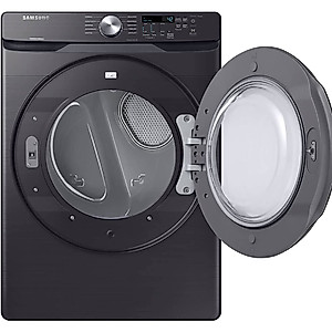 Samsung DVE45T6000V 7.5 Cu. Ft. Black Stainless Front Load Electric Dryer