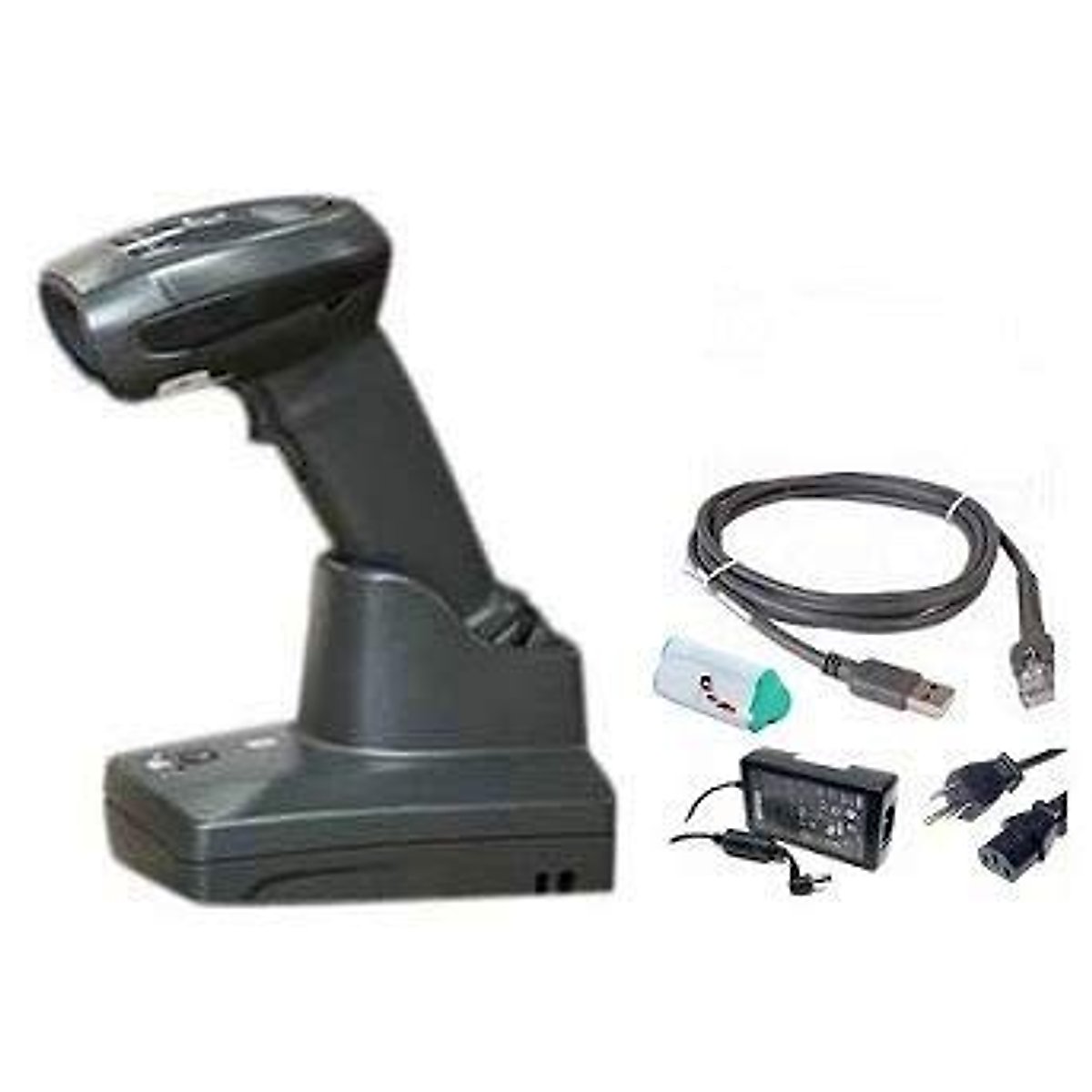 Zebra DS6878 Bluetooth 2D/1D Barcode Scanner, Handsfree Charger (Complete Kit) | for Computers, Laptops, Point of Sale, Direct Pairs to Android + iOS (Renewed)