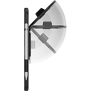 OtterBox DEFENDER FOR BUSINESS W/ KICKSTAND/HANDSTRAP for iPad 10th Gen (ONLY) V2 - BLACK, rugged & durable, port protection, includes shield-stand (Non-Retail Packaging)