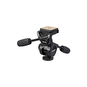 SLIK SH-807E 3-Way Pan/Tilt Head, Black (618-807)
