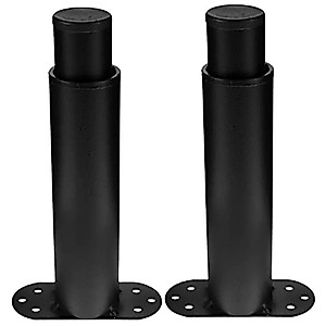 Homoyoyo 2pcs Bed Support Legs Coffee Table Legs Adjustable Bed Legs Adjustable Bed Risers Picnic Table Leg Metal Table Legs Coffee Table Extender Bed Replacement Parts Bed Frame Leg Covers