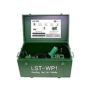 Automatic Hot Air Welder for Welding Roofing TPO PVC membrane with Free Hot Air Welding Gun (230v roof welder+120v heat gun)