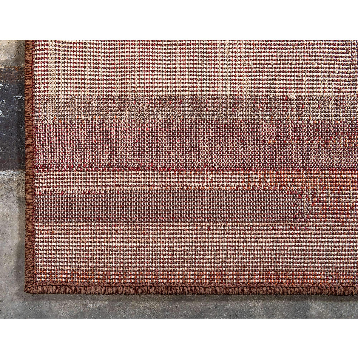 Unique Loom Autumn Collection Area Rug - Wheat (2' x 6' 1" Runner, Multi/ Beige)