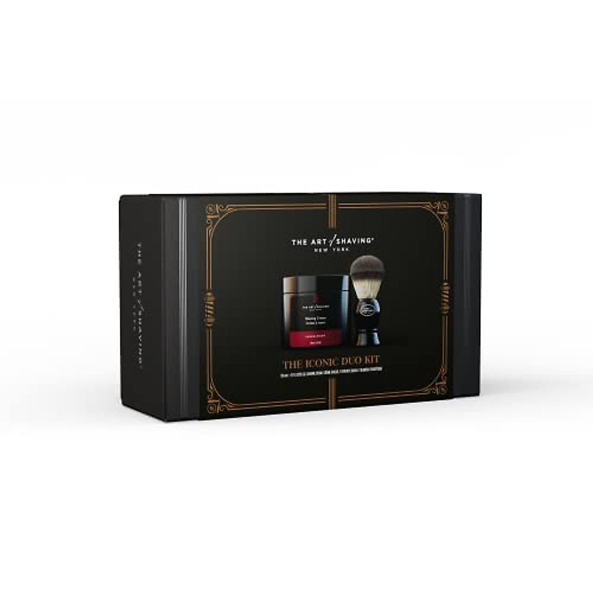 The Art of Shaving Sandalwood Iconic Duo Giftset - Shaving Cream 5oz & Shaving Brush