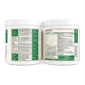 Super Greens #1 Green Superfood Powder | 100% USDA Organic Non-GMO Vegan Supplement | 20+ Whole Foods (Spirulina, Wheat Grass, Barley), Probiotics, Fiber & Enzymes (Original, 30 Servings) (Original)