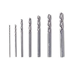 Dremel 628 Precision Drill Bits, Accessory Set with 7 Multipurpose Drilling Bits for Rotary Tool