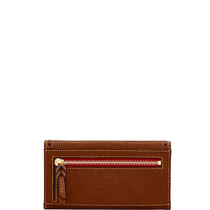Dooney & Bourke Handbag, Florentine Continental Clutch - Chestnut