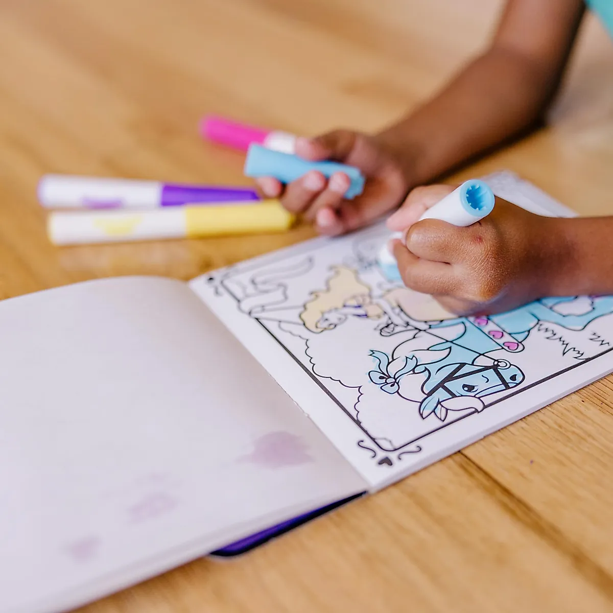 Melissa & Doug On the Go Magicolor Coloring Pad - Princess (18 Pages)