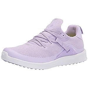 PUMA Women's Laguna Sport Golf Shoe, Light Lavender Silver White, 9