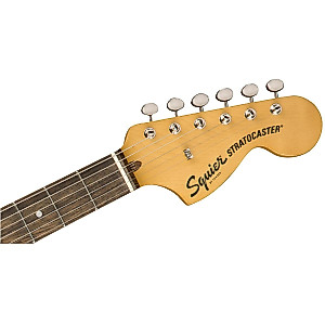 Squier Classic Vibe 70s Stratocaster Electric Guitar, with 2-Year Warranty, Olympic White, Laurel Fingerboard