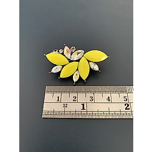 80s Funky Punk Rock Spiky Oversized Rhinestone Studded Candy Cluster Women Stud Earrings in Aurora Borealis (Aurora Borealis)