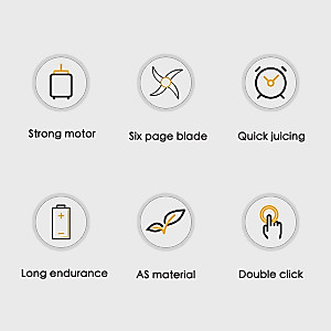 Portable Blender Personal Juicer for Shakes and Smoothies - 21 OZ Electric Protein Shaker Bottle with 6 Blades, USB-C Rechargeable - Mini Small Blender Cup for Kitchen, Office,Gym,Travel,Black