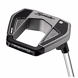 TaylorMade Spider S Putter Left Hand Steel Platinum/White Std. L Neck (#1) 35"