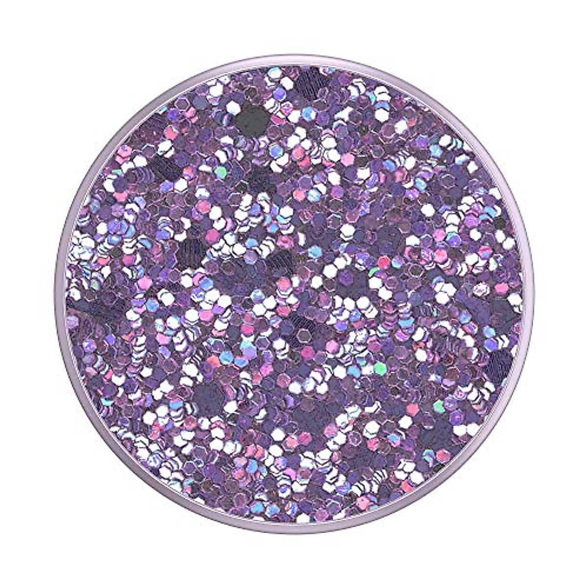PopSockets Phone Grip with Expanding Kickstand, Glitter PopGrip - Lavender