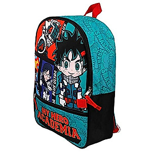 My Hero Academia UA Heroes 5-Piece Backpack Set for kids