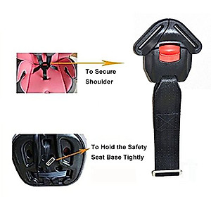 Universal Baby Highchair Stroller Pushchair 5PT 5 Point Safety Harness Locking Buckle Clip