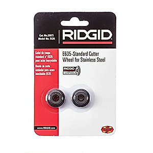 RIDGID 29973 Model E635 Stainless Steel Tubing Cutter Replacement Wheel with Bearings, Pipe Cutter Wheel