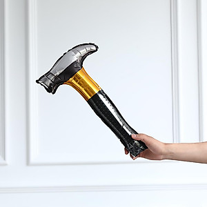 Construction Birthday Party Supplies 147pcs Construction Balloon Arch Garland Kit, Orange Black Excavator Dump Truck Hammer Drill Foil Mylar Balloon for Construction Theme Birthday Party Decorations