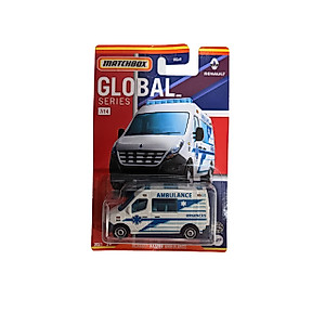 Matchbox - Renault Master Ambulance - Global Series 7/14 [White/Blue]
