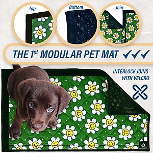 Reusable Guinea Pig Cage Liner Washable Guinea Pig Bedding | Guinea Pig Bedding Odor Control Waterproof Crate Pad | Modular Hamster Bedding 2Pcs Bedding for Guinea Pigs 13.7x25.5 Guinea Pig Pee Pad