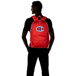 Champion unisex adult Backpacks, Medium Red, One Size US