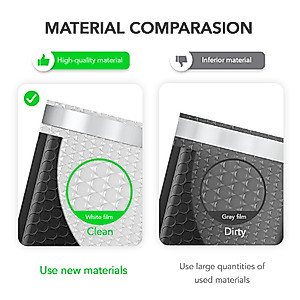 Fuxury Bubble Mailers 6x10 Inch 100 Pack, Black Padded Envelopes, Self Seal Waterproof Mailing Envelopes Bubble Padded, Shipping Bags for Mailing,Packaging, Small Business, Boutique, Bulk #0