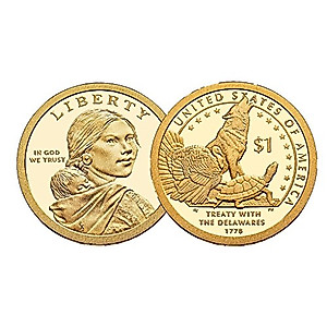 2013 P, D Native American (Sacagawea/Golden) Dollar 2 Coin Set Dollar Seller Uncirculated