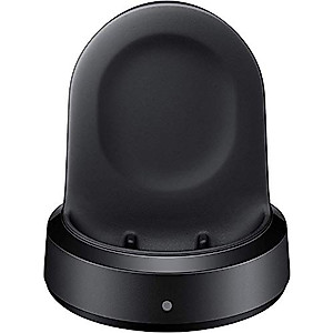 Samsung Galaxy Watch Wireless Charging Dock / Charger (EP-YO805) 2015 through 2020 models - Couch Black